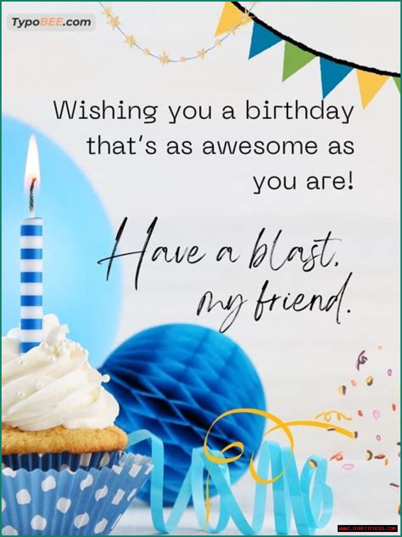 Wish The Best 'Happy Birthday' To Your Awesome Guy Friend